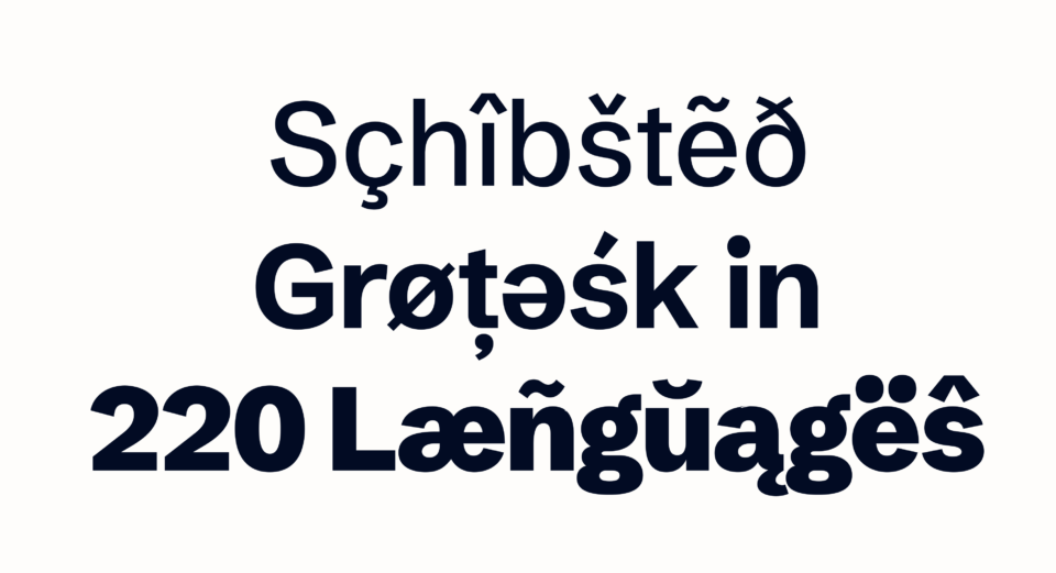 The Schibsted Grotesk story | Schibsted